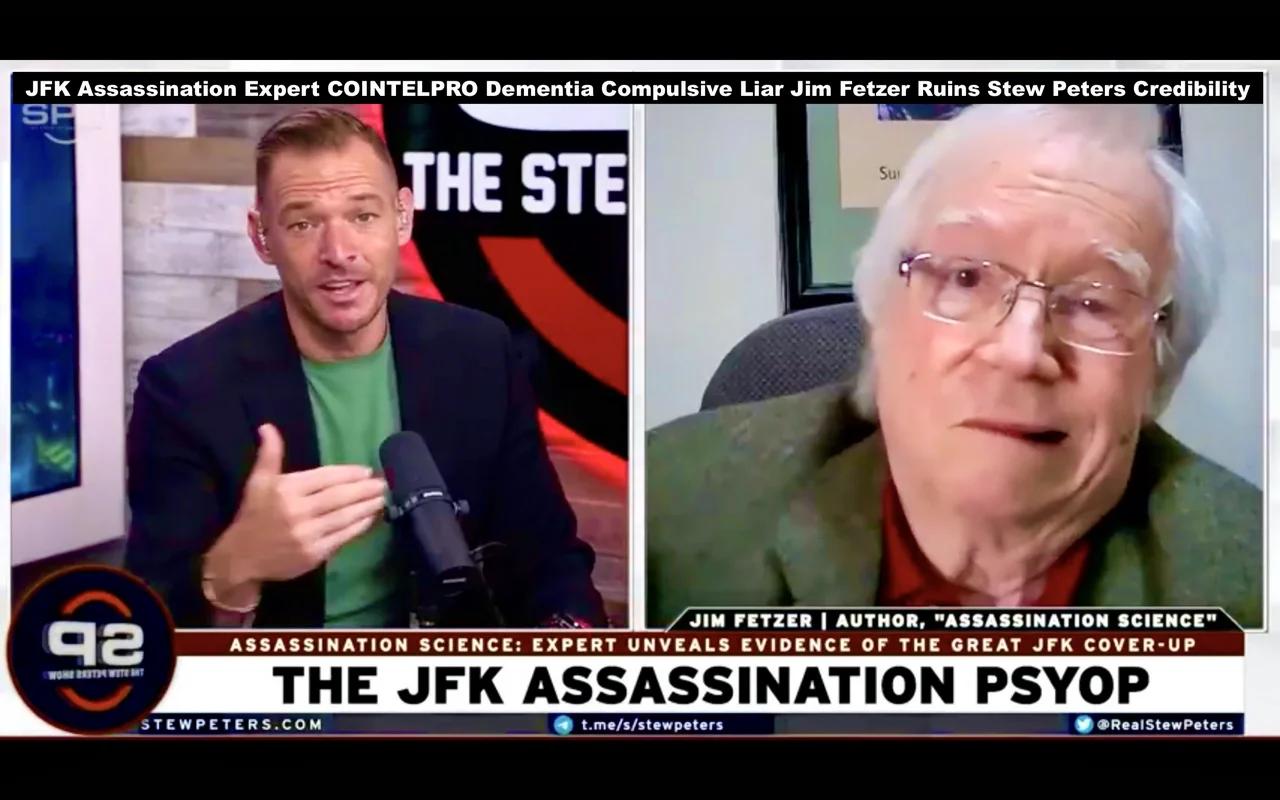JFK Assassination Expert COINTELPRO Dementia Compulsive Liar Jim Fetzer ...