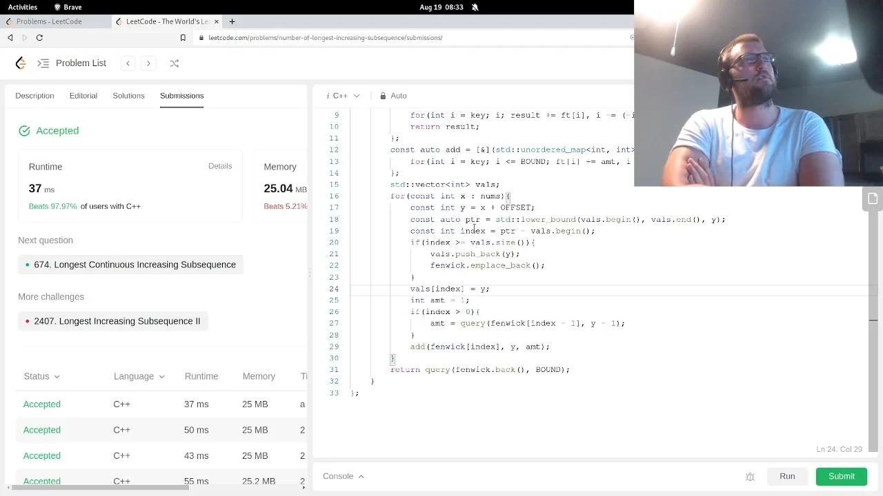 Leetcode easys and mediums (and yet again)