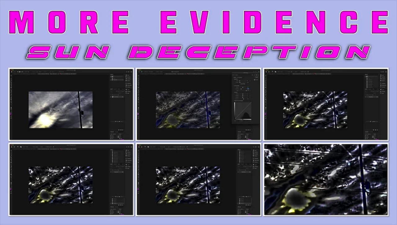 SIXTH SENSE: IMAGE ANALYSIS - MORE EVIDENCE OF SUN DECEPTION