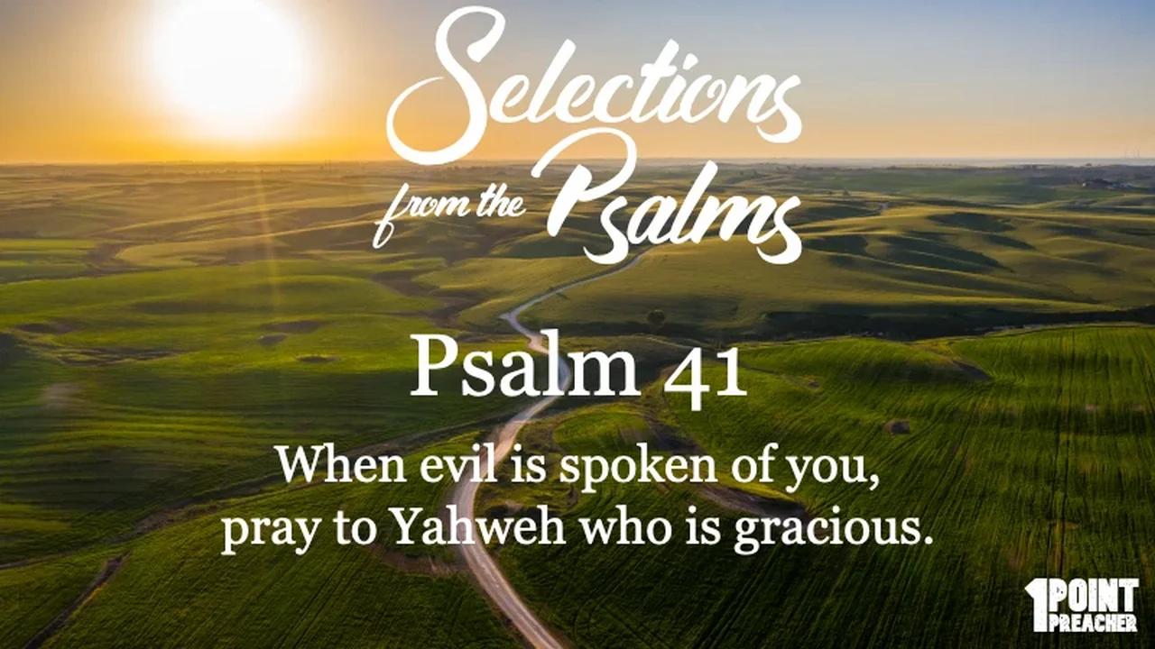 Psalm 41