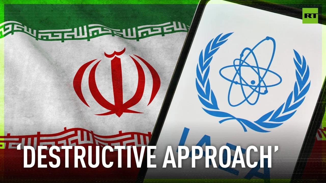 Iran denounces Western-backed IAEA censure resolution as ‘destructive’