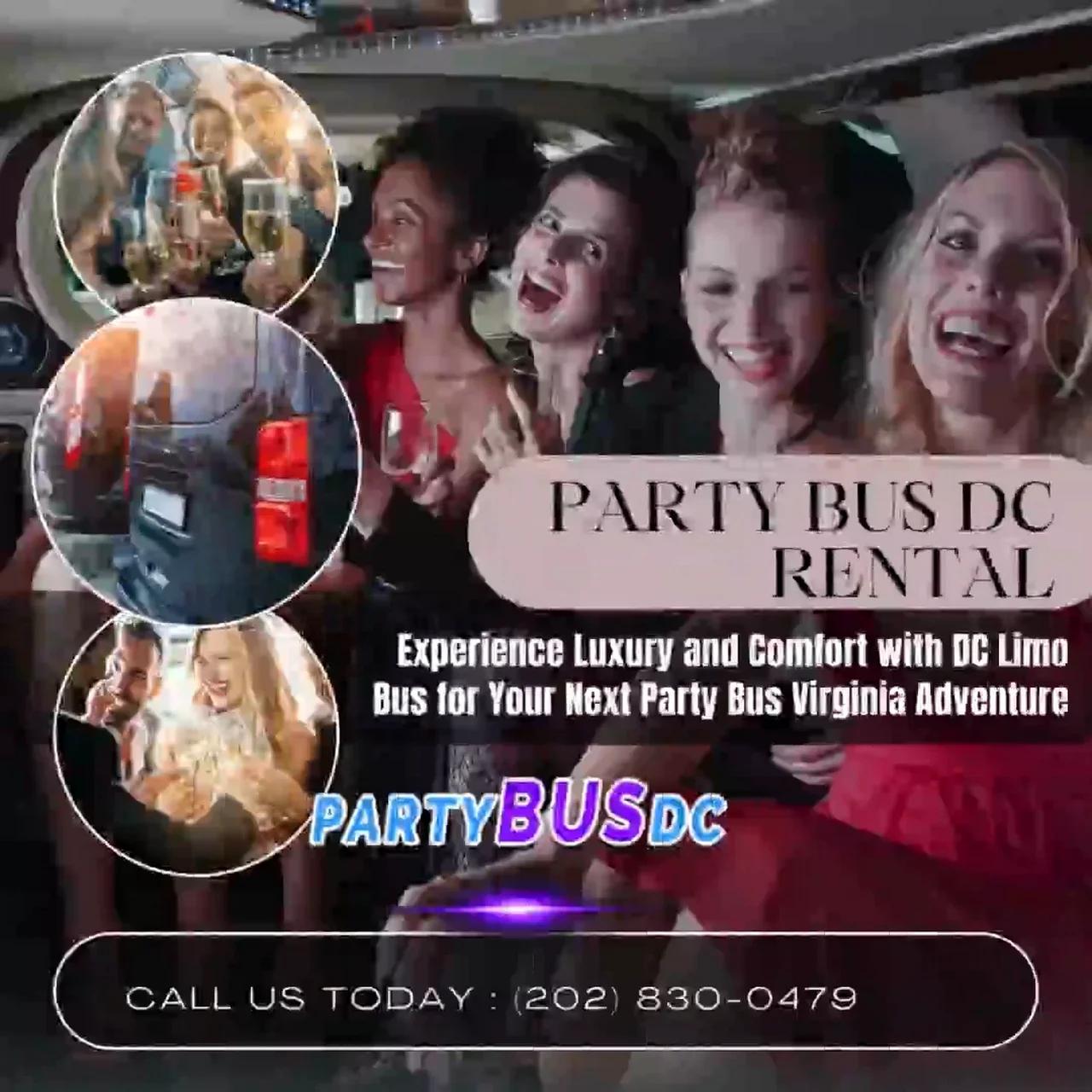 Experience Luxury and Comfort with DC Limo Bus for Your Next Party Bus ...