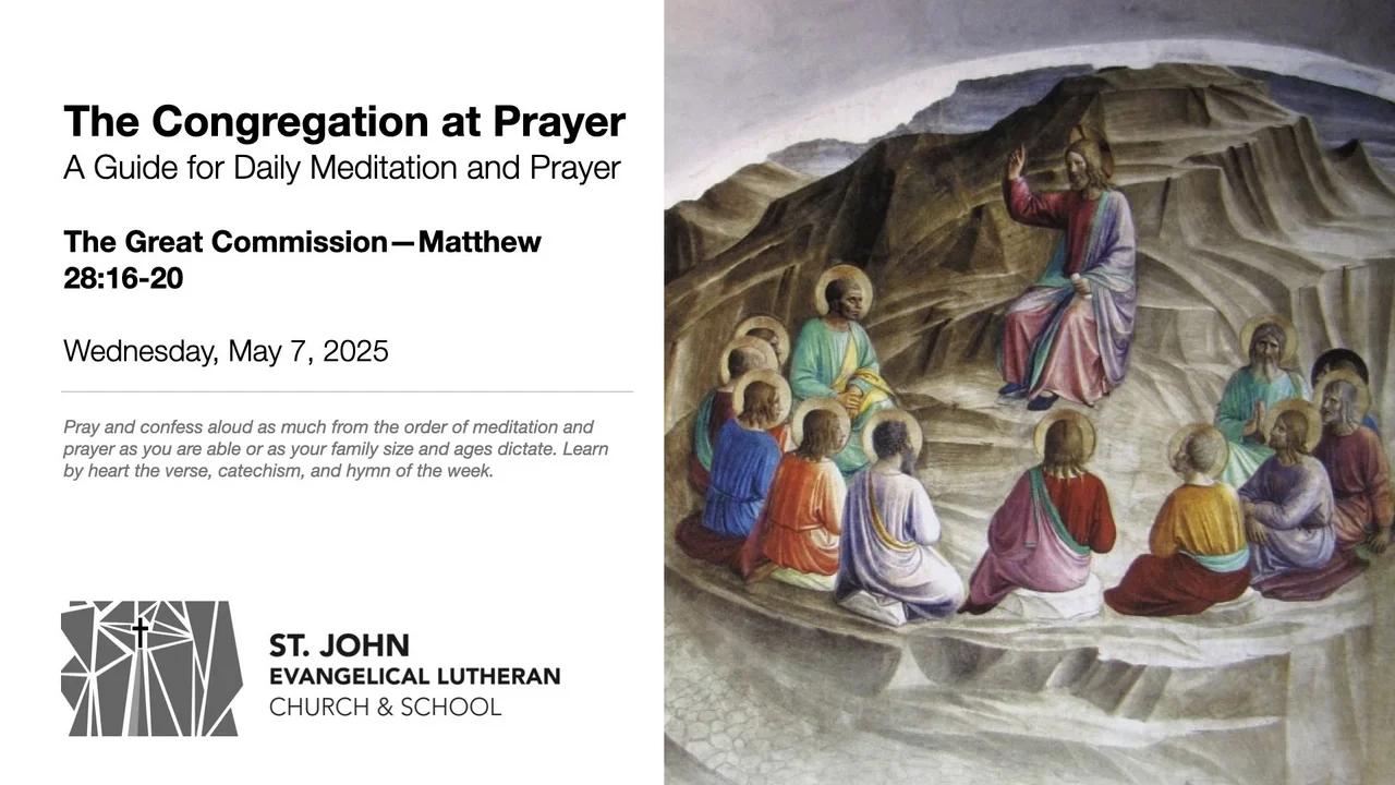 The Great Commission—Matthew 28:16-20