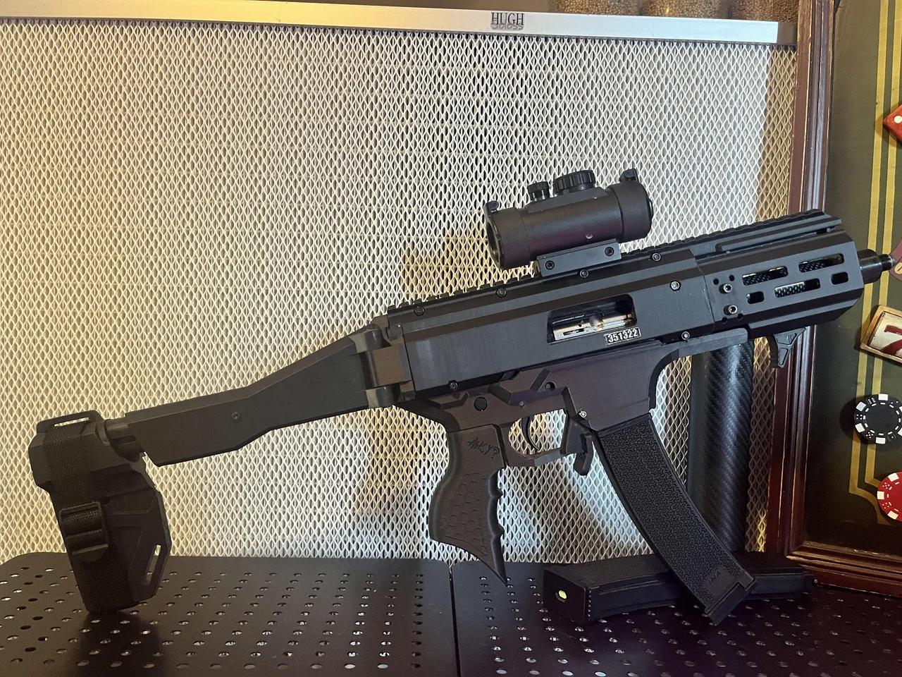 AWCY Scorpion Evo Shockwave Clone Brace Arm beta V2