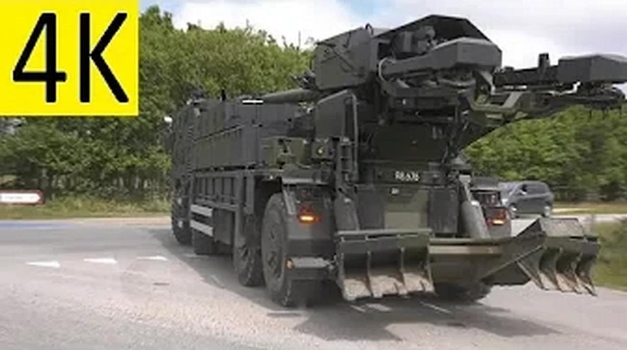 The Beast! Nexter CAESAR Howitzer in 8x8 Version - Self-Propelled ...