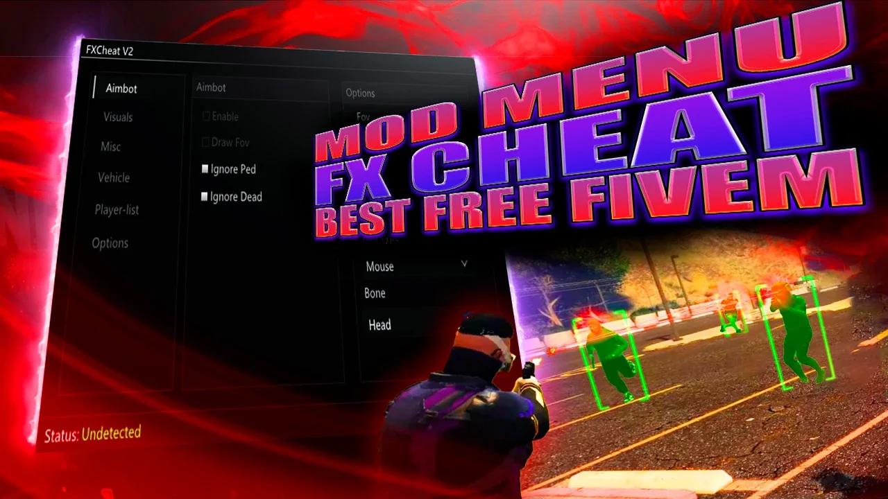 CHEAT FIVEM *FREE* MOD MENU FX CHEAT | UNDETECTED