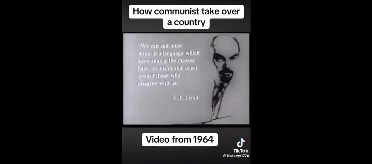 How communist take over a country ~ Video from 1964