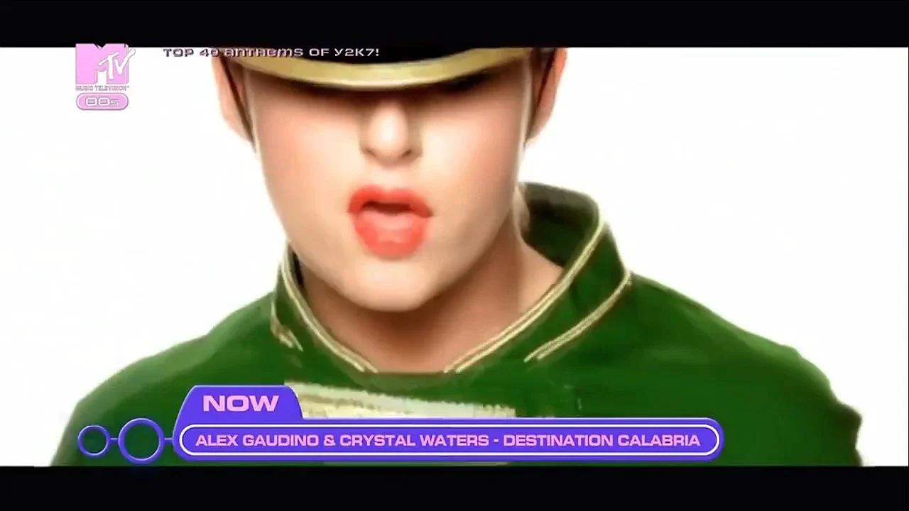 Alex Gaudino & Crystal Waters - Destination Calabria (MTV 00s TVRIP)