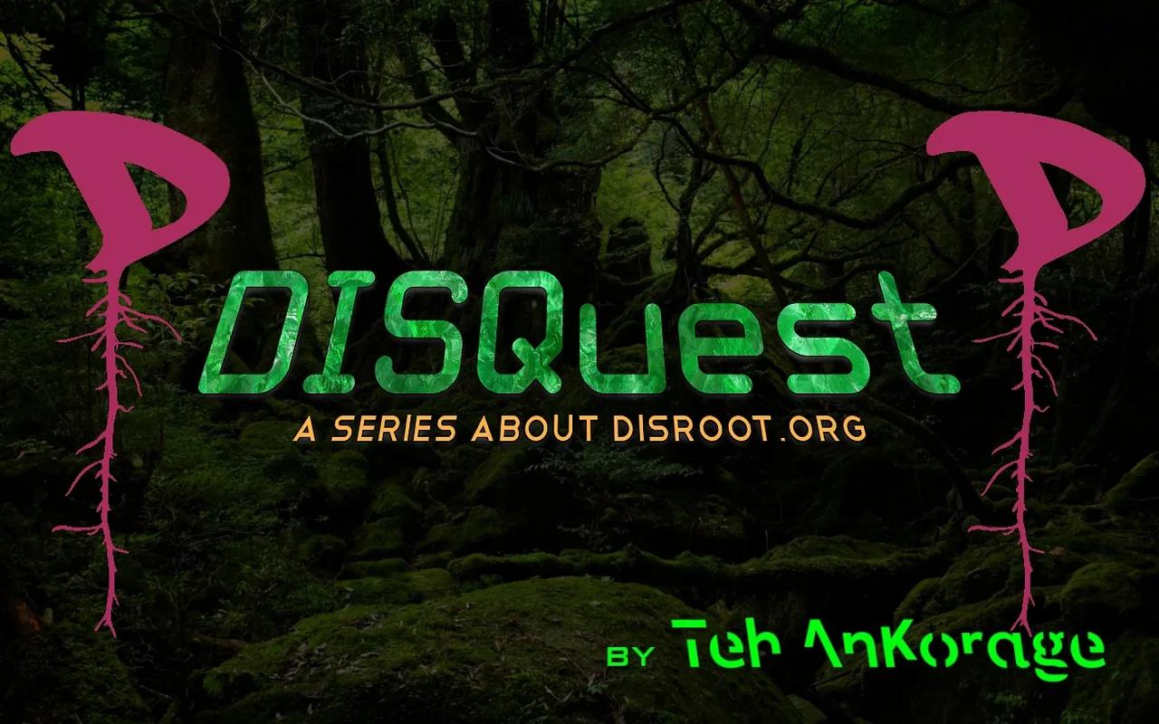 DISQuest: An Intriduction to disroot.org, "a platform providing online ...