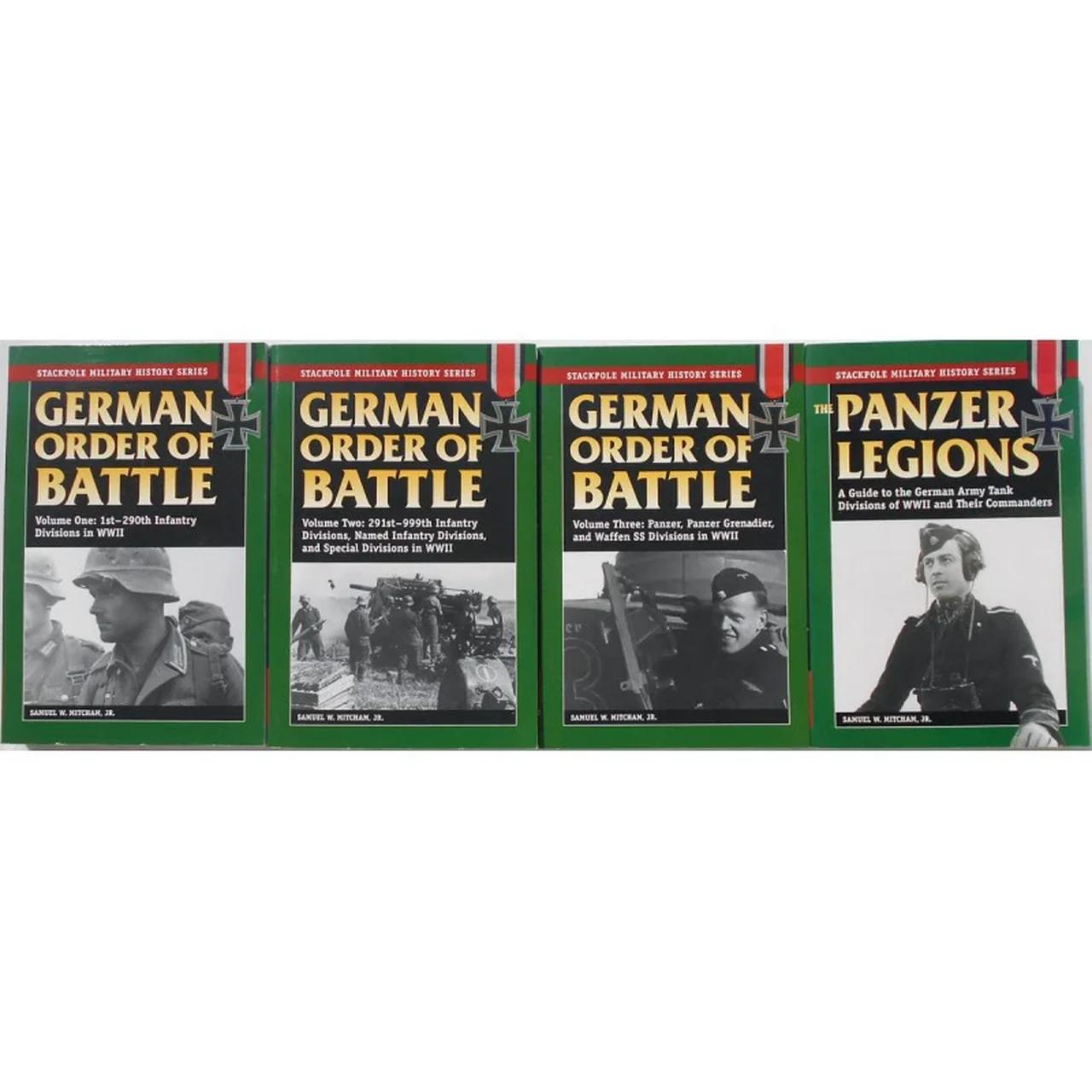 German Order of Battle, Vol. 1 : 1st-290th Infantry Divisions - Samuel ...
