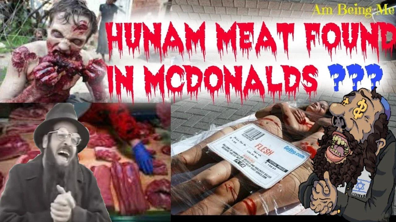 Human Meat in McDonalds and Other Restaurants