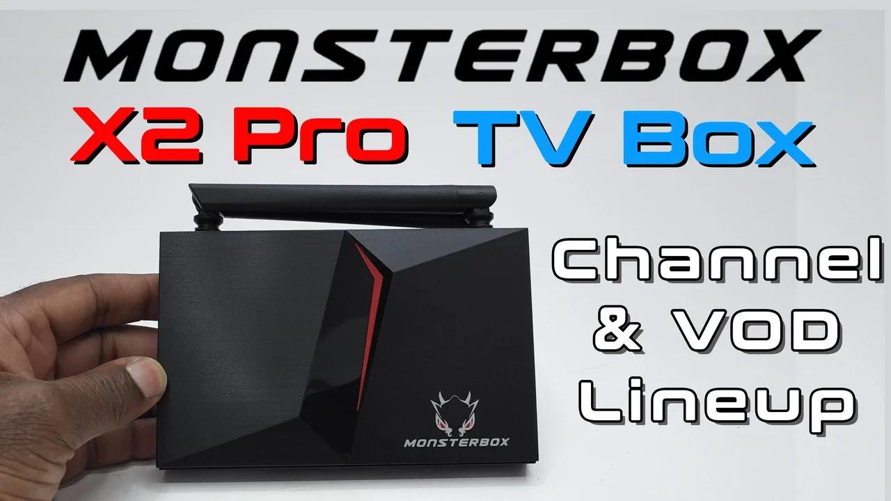 Monsterbox X2 Pro Channel Lineup