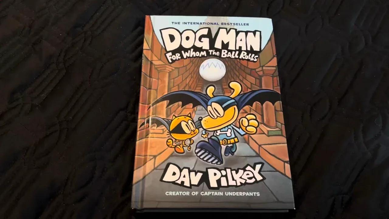 Perfect ADHD Energy Comic “Dog Man: For Whom the Ball Rolls”