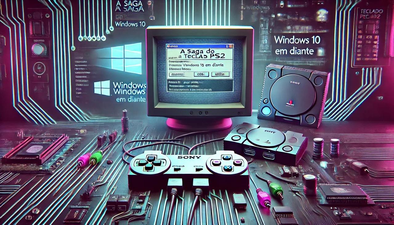 A Saga do Teclado PS2 nas versões Windows 10 e 11