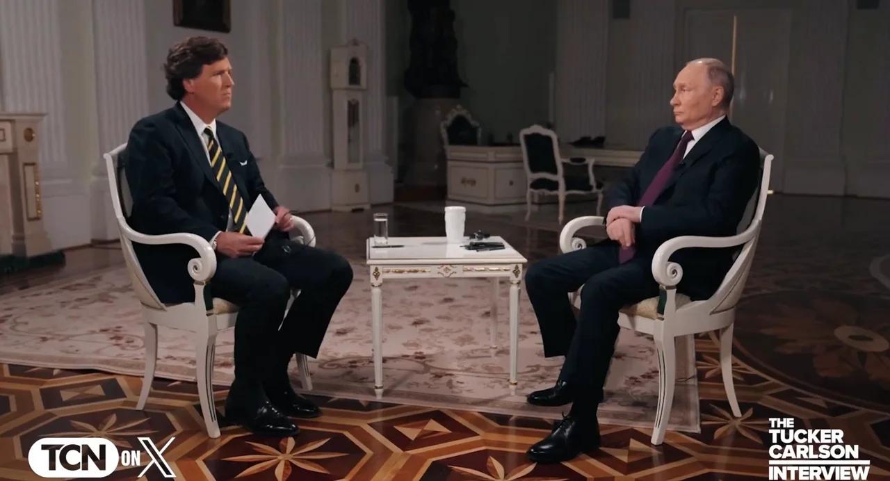 Tucker Carlson - The Vladimir Putin Interview - ENG