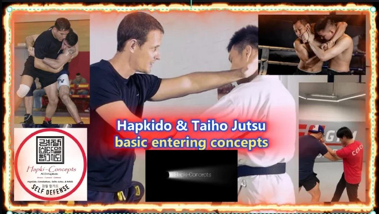 Hapkido & Taiho Jutsu basic entry concepts.