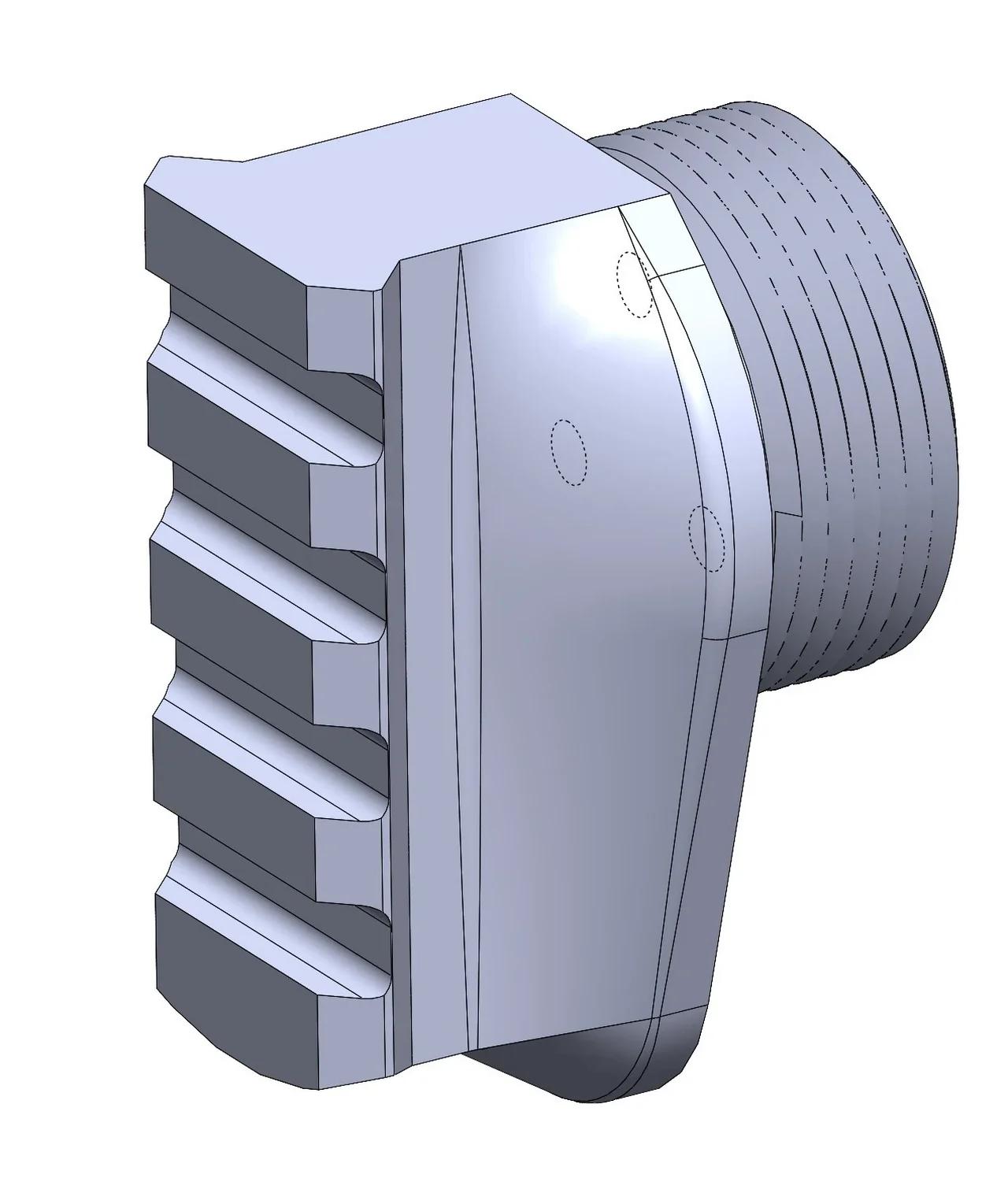 Buffer tower plug and cap