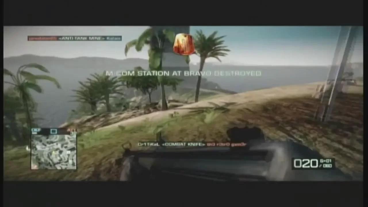 Battlefield BC 2 Fun Tactics- Red Nose