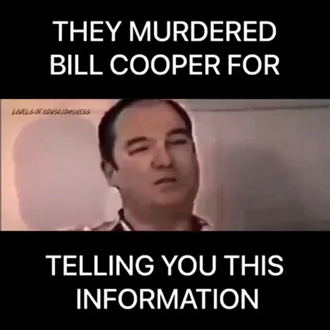 BILL COOPER SUDDENLY DIED, AFTER PREDICTING 9/11