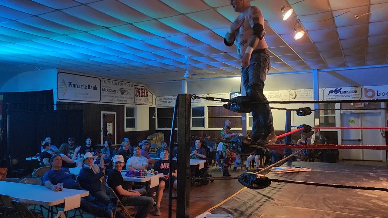 Levi McDaniel vs Hillbilly Bubbles vs Lone True Red Wolf Hubster