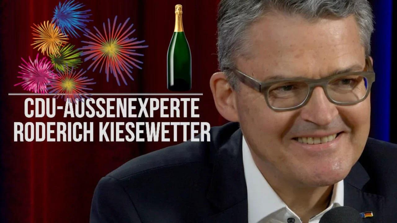 BRD-Roderich Kiesewetter im Siegestaumel gegen Russland!
