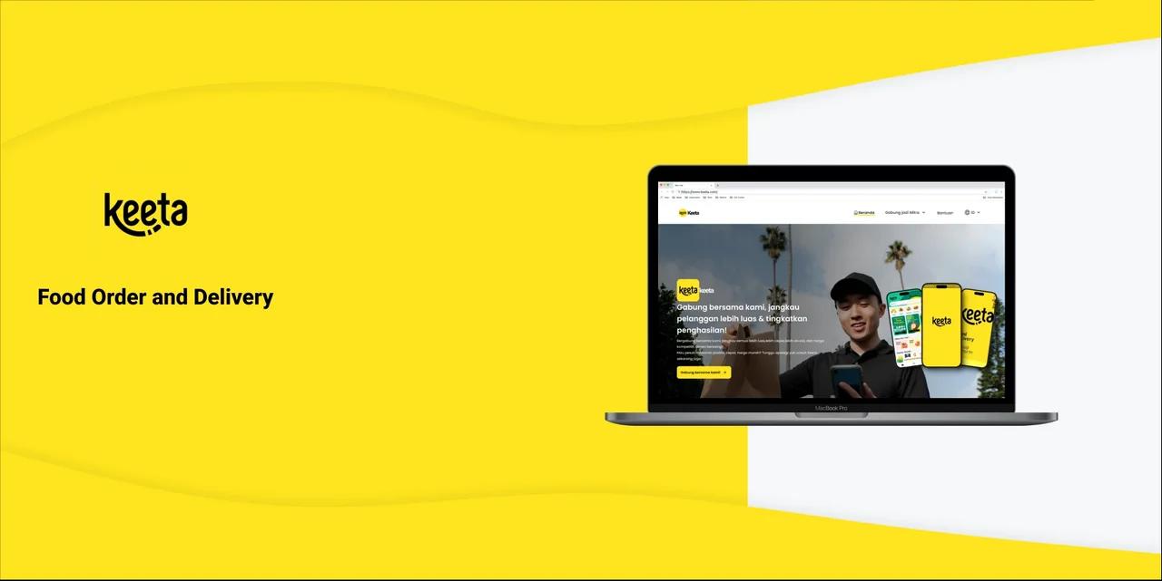 Keeta Food Order and Delivery Website