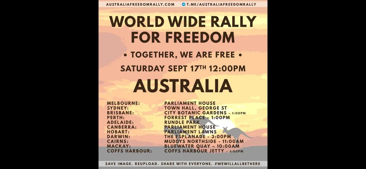 WORLDWIDE FREEDOM RALLY 9.0