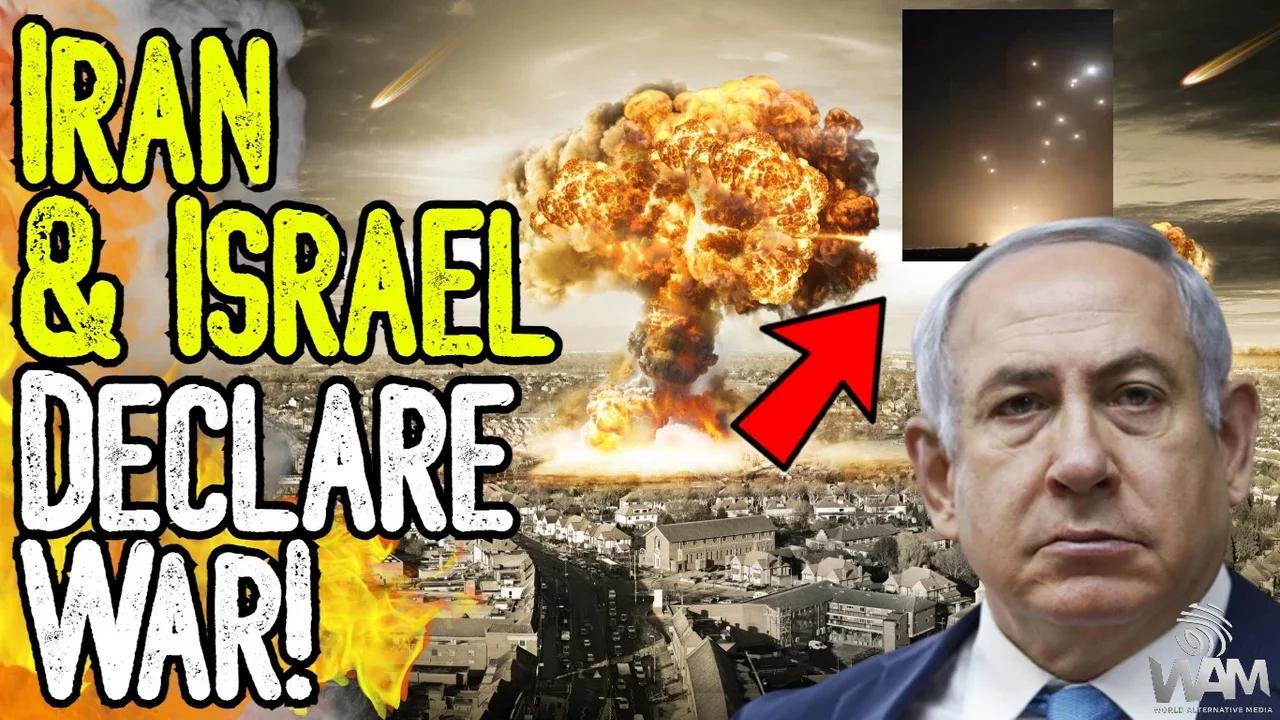 BREAKING: IRAN & ISRAEL DECLARE WAR! - Bombings In Tel Aviv As Iran ...