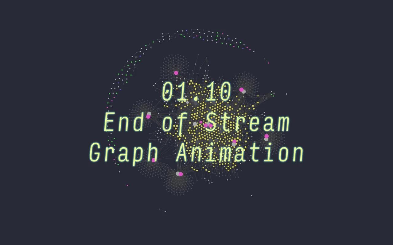 01.10 End of Stream Graph Animation