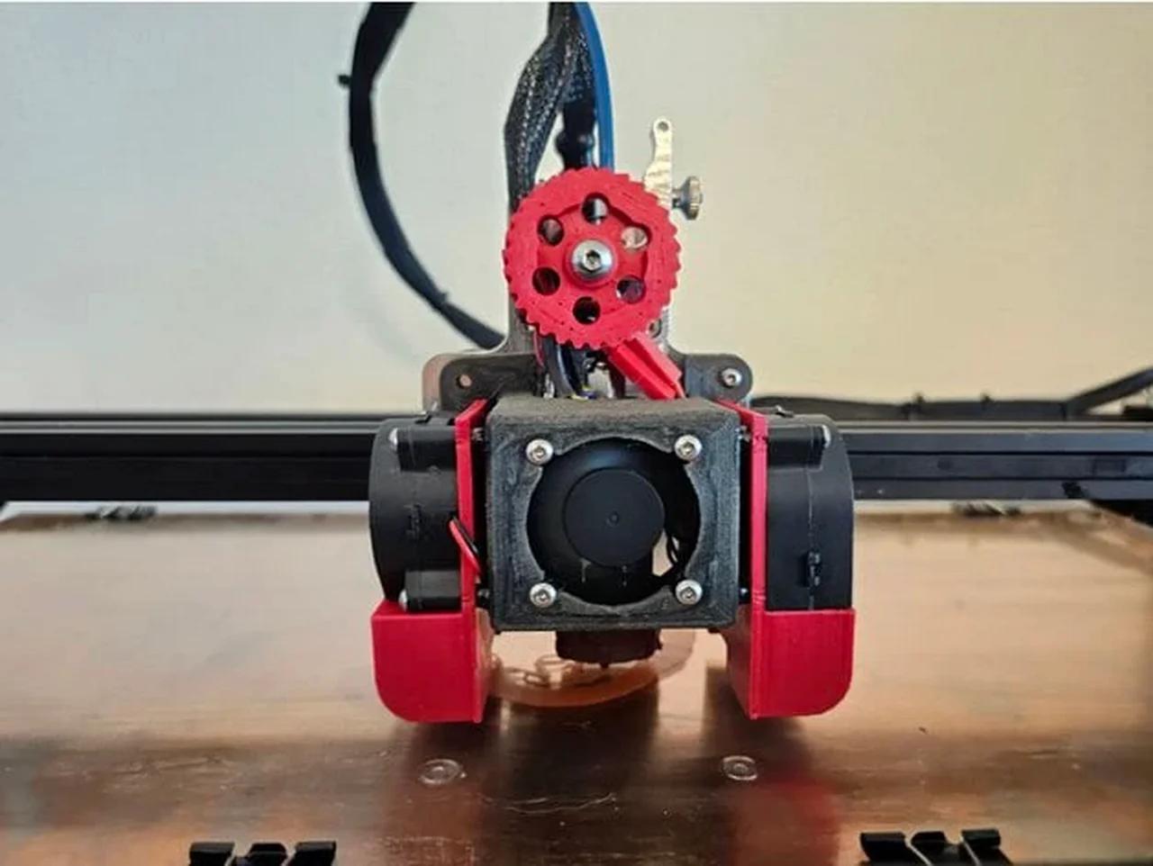 Microswiss Direct drive Fan Shroud for Creality Ender 3/5/CR10