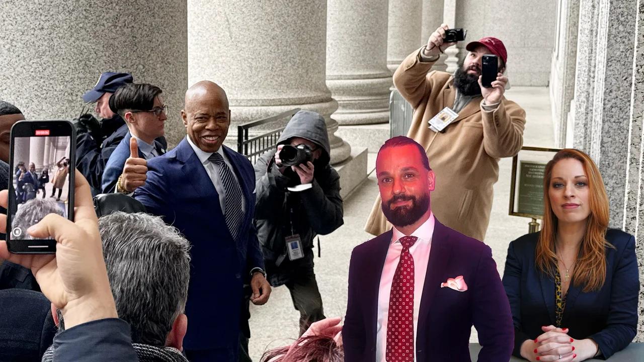 Professional Criminal and Part-time Mayor Eric Adams' Day in Court with ...