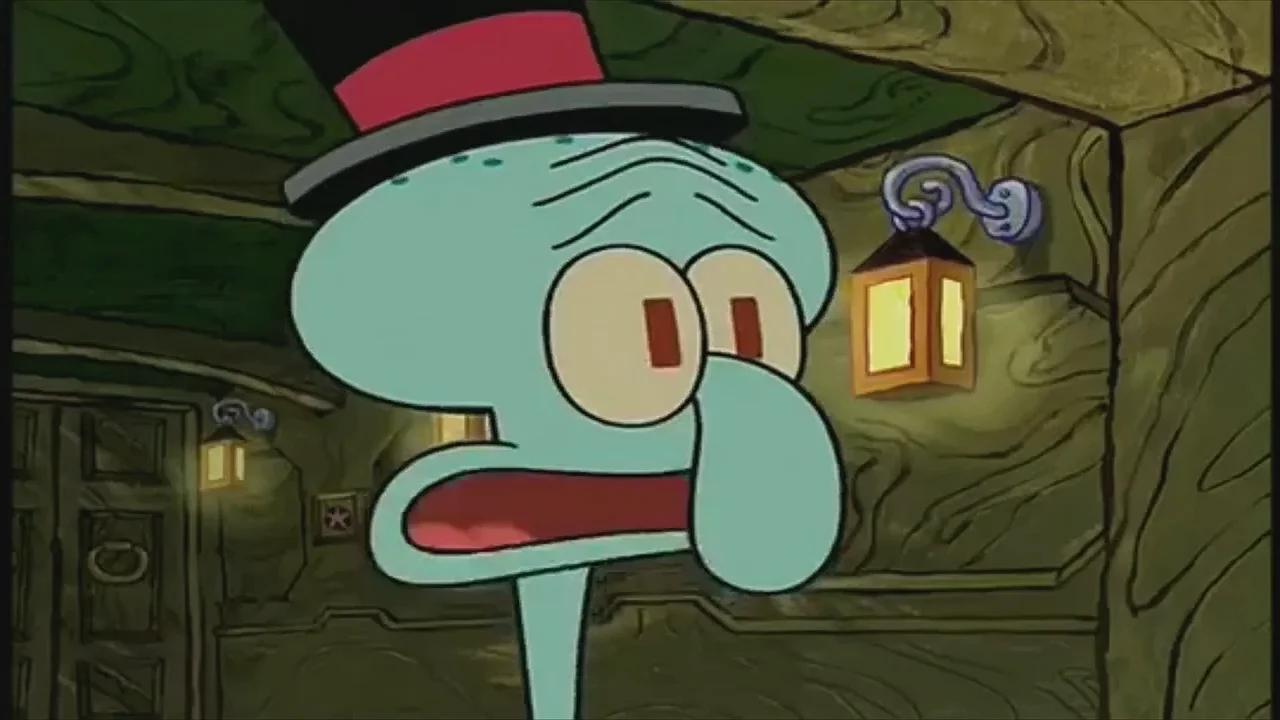 Pufferfish eating carrot Spongebob Meme