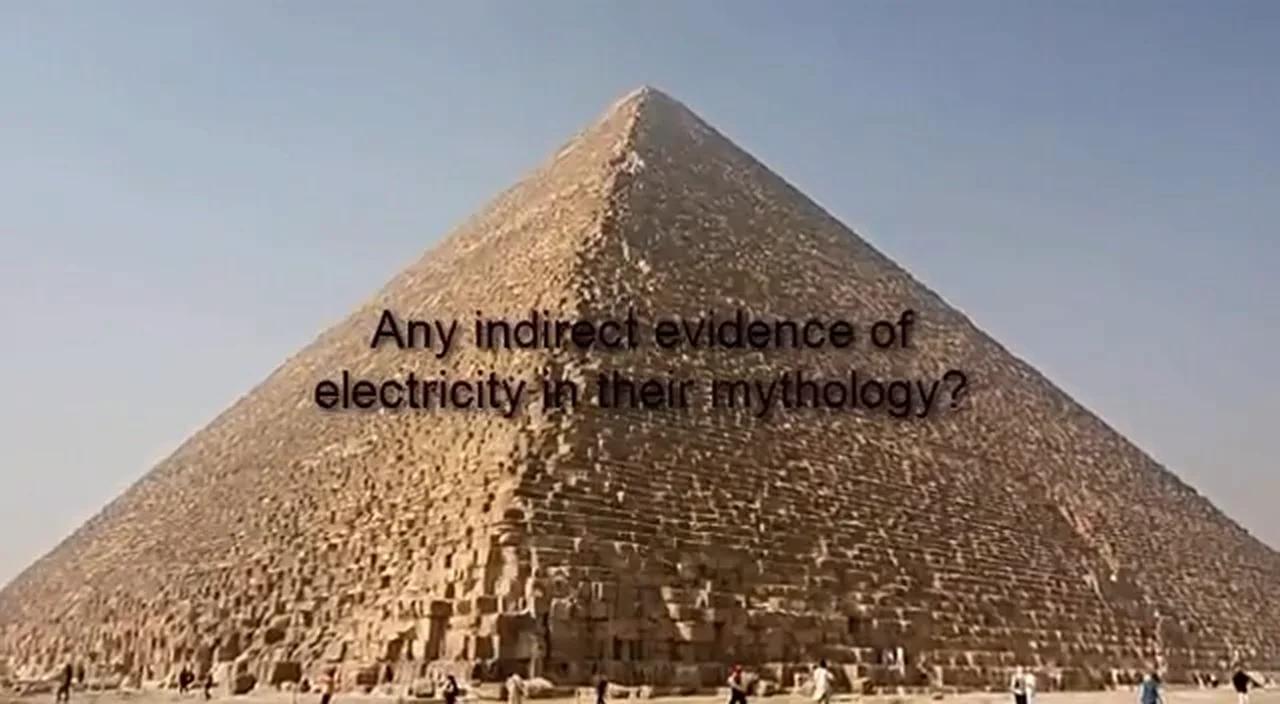 Ancient Egyptian Electricity - inside the Great Pyramid of Giza