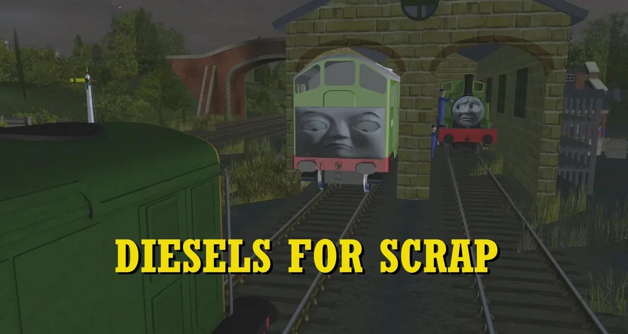 Thomas the Trainz Engine Ep. 76: Diesels for Scrap