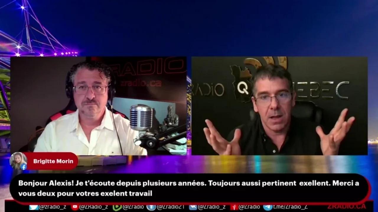 Radio Québec - Alexis Cossette - Mon entrevue à ZRadio - 19 Novembre 2022