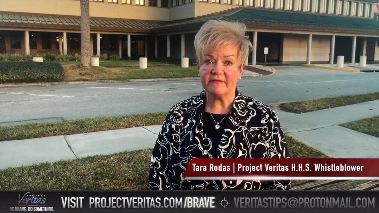 Veritas HHS whistleblower Tara Lee Rodas regarding taxpayer-funded ...