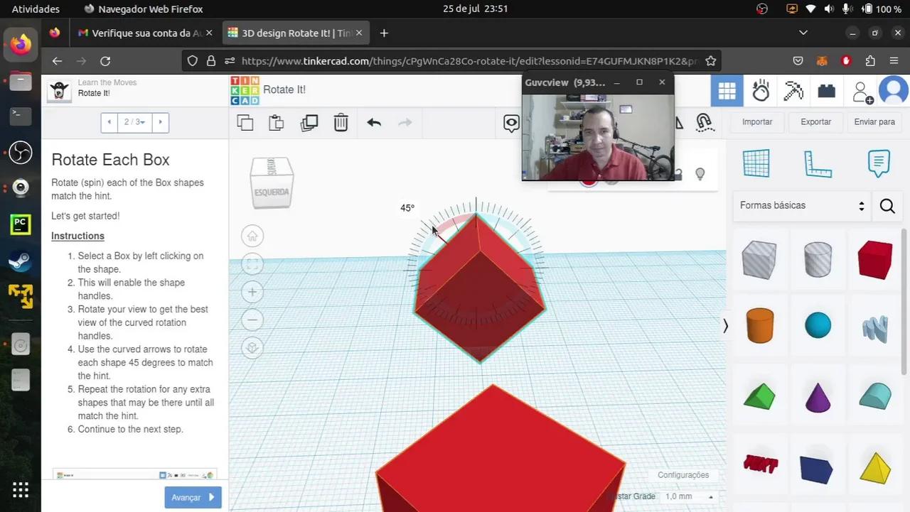 Tinkercad: tutorial de modelagem 3D (parte 1)