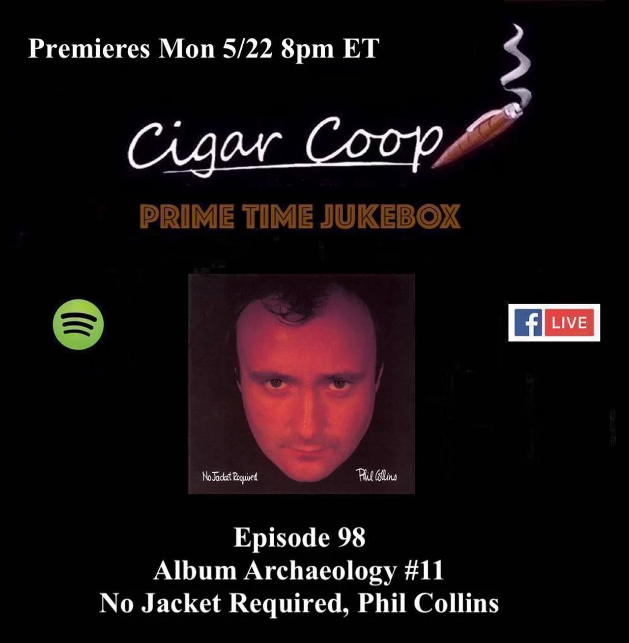 Prime Time Jukebox Episode 98: Album Archaeology #11 – No Jacket ...