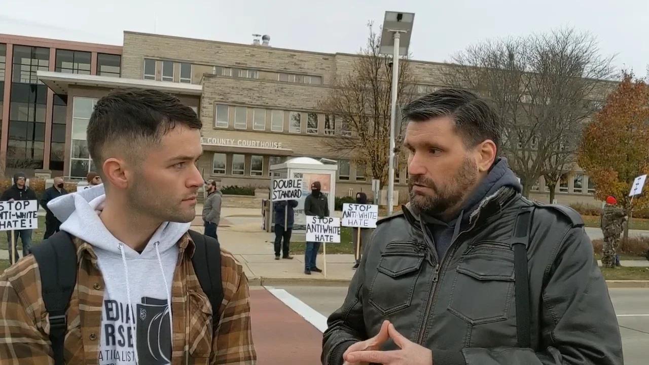Waukesha NJP Protest: Mike Peinovich Speaks