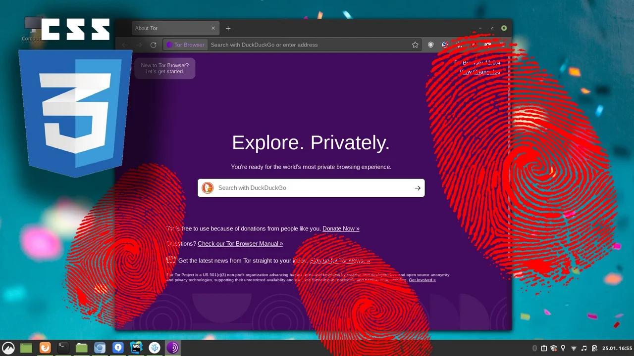 Browser fingerprinting without Javascript (in Tor Browser as well)