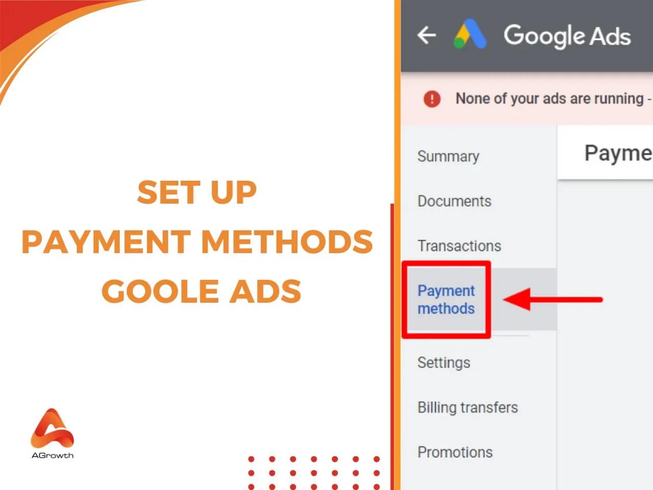 Setup Google Ads Payment Method: Complete 2025 Billing Guide agrowth