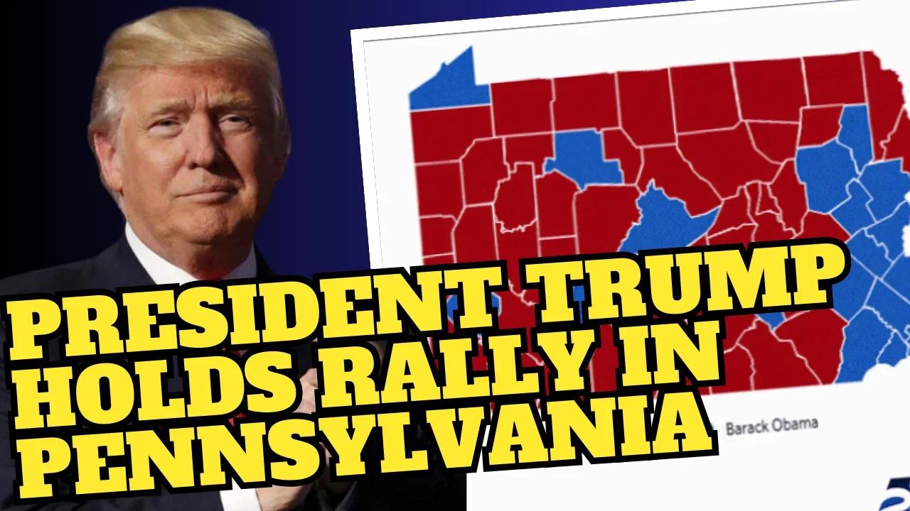 President Trump Holds Rally in Latrobe, Pennsylvania, Oct. 19, 2024, 6: ...