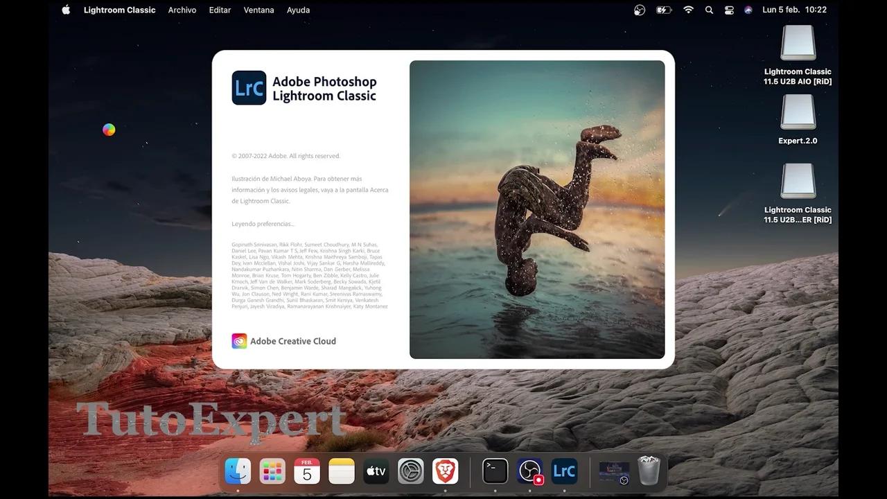 DESCARGAR E INSTALAR ADOBE Lightroom 2022 macOS BigSur a superior