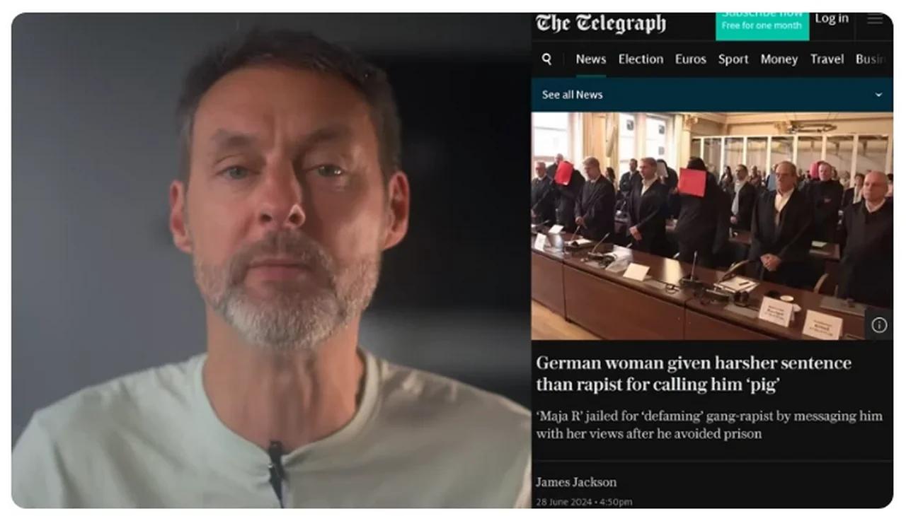 20 year old German woman given harsher sentence than migrant gang rapist for lashing out to him ...