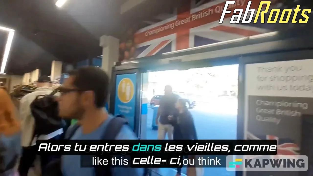 Aldi à Londres nécessite un QR code pour entrer. 🔥🔥🔥