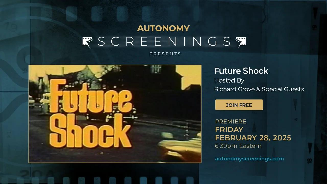 AUTONOMY Screenings: Future Shock Trailer