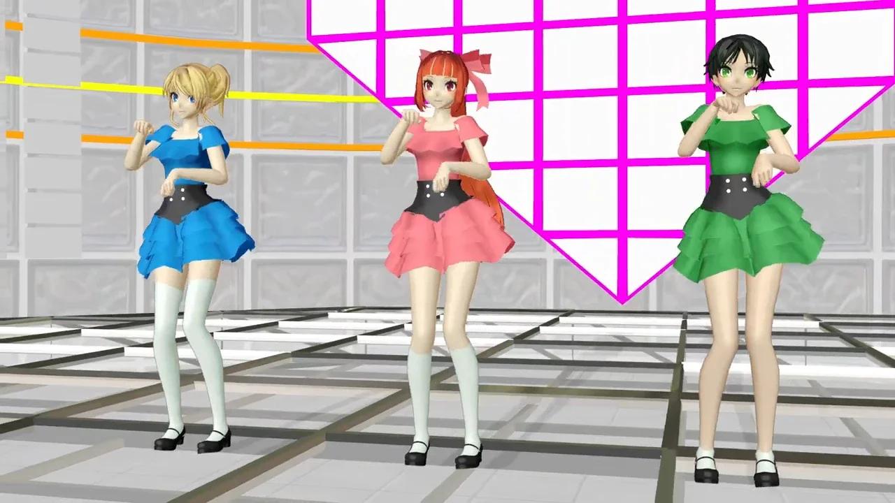 [MMD x PPG] PONPONPON [REMAKE]