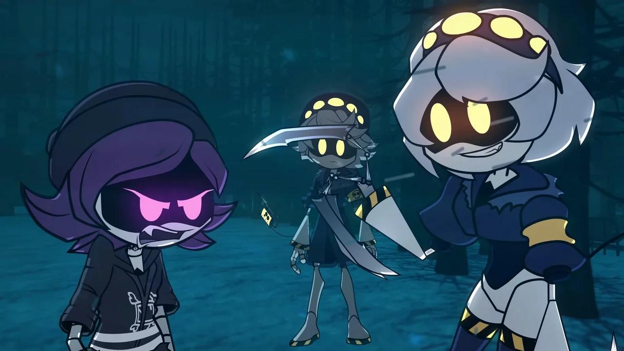 HELLUVA BOSS VS MURDER DRONES (Short Crossover Animation)