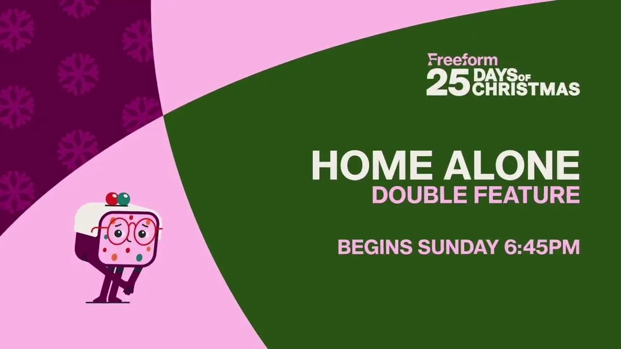 Freeform - 25 Days of Christmas - Home Alone Double Feature Promo ...