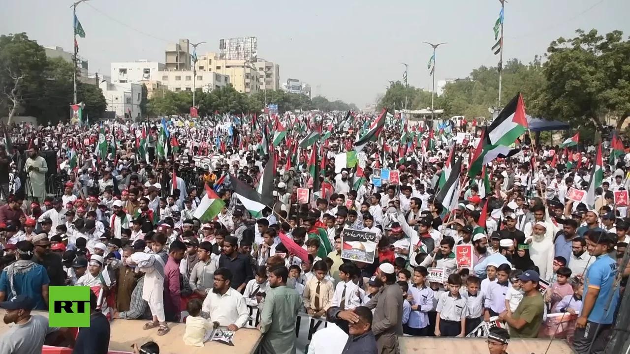 Pakistan : rassemblement à Karachi en soutien à Gaza